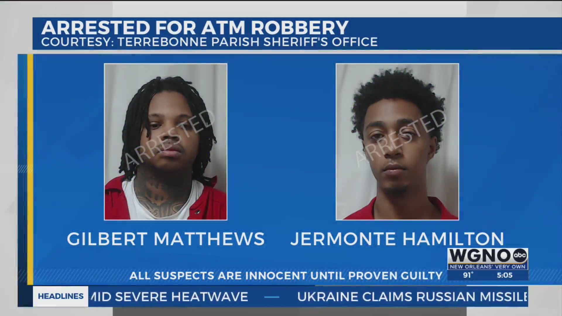 Two Breaux Bridge men accused of robbing ATM repairman – WGNO