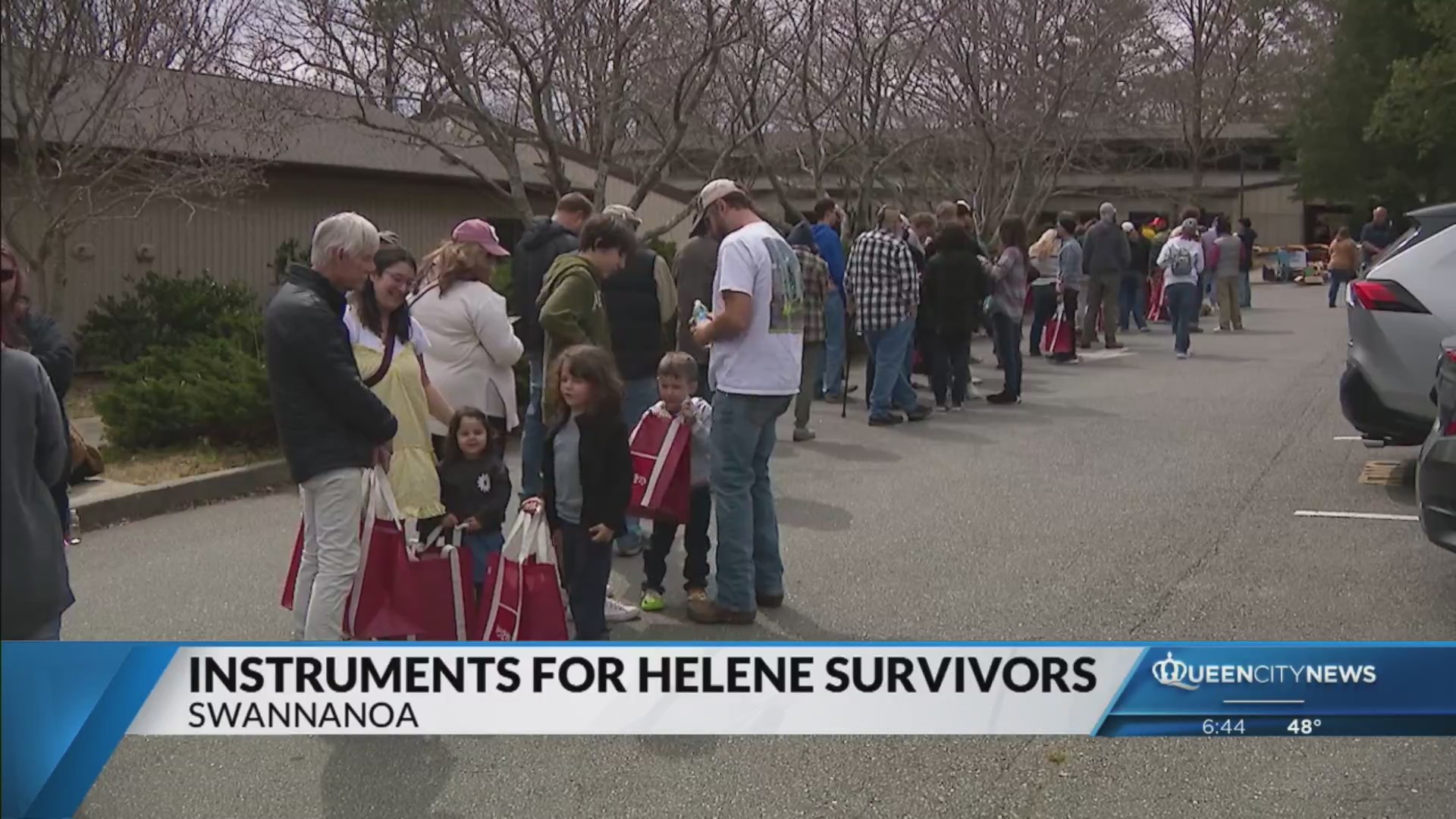 Free instruments help Hurricane Helene survivors get their groove back ...