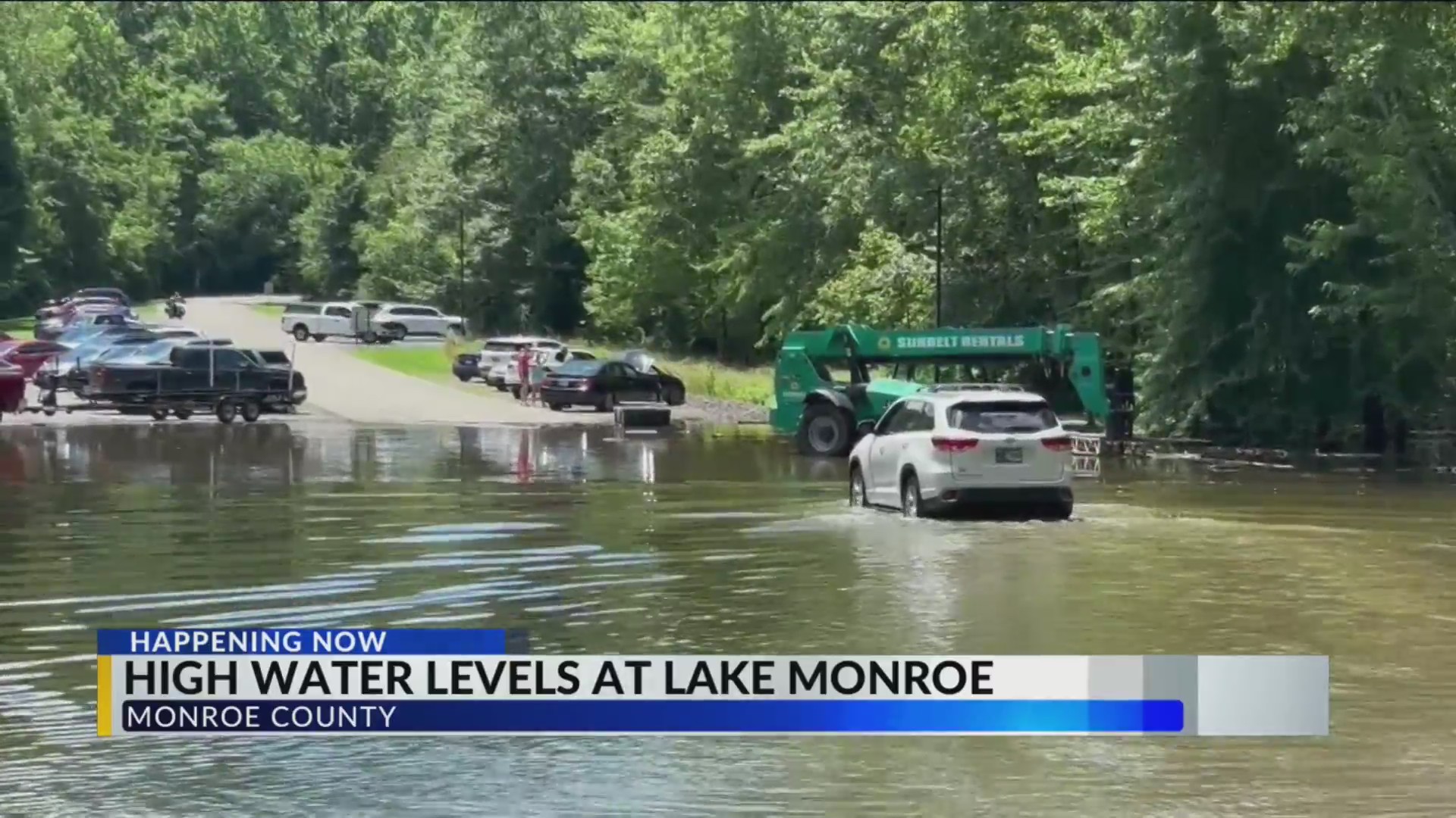Flooded parking lots, campgrounds, boat ramps complicate Fourth of July ...