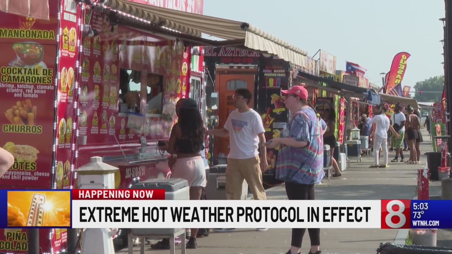 Extreme Hot Weather Protocol activated in Connecticut – WTNH.com