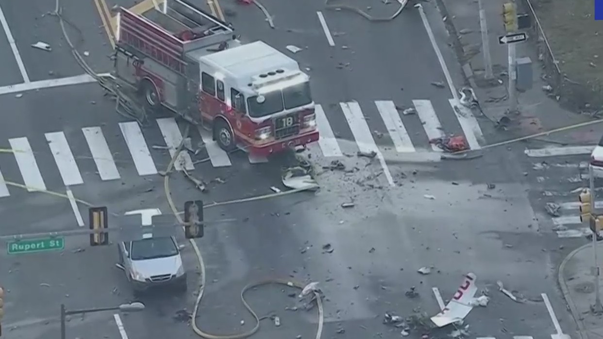 Philly plane crash: Flight data shows jet’s max height at 1,650 ft ...