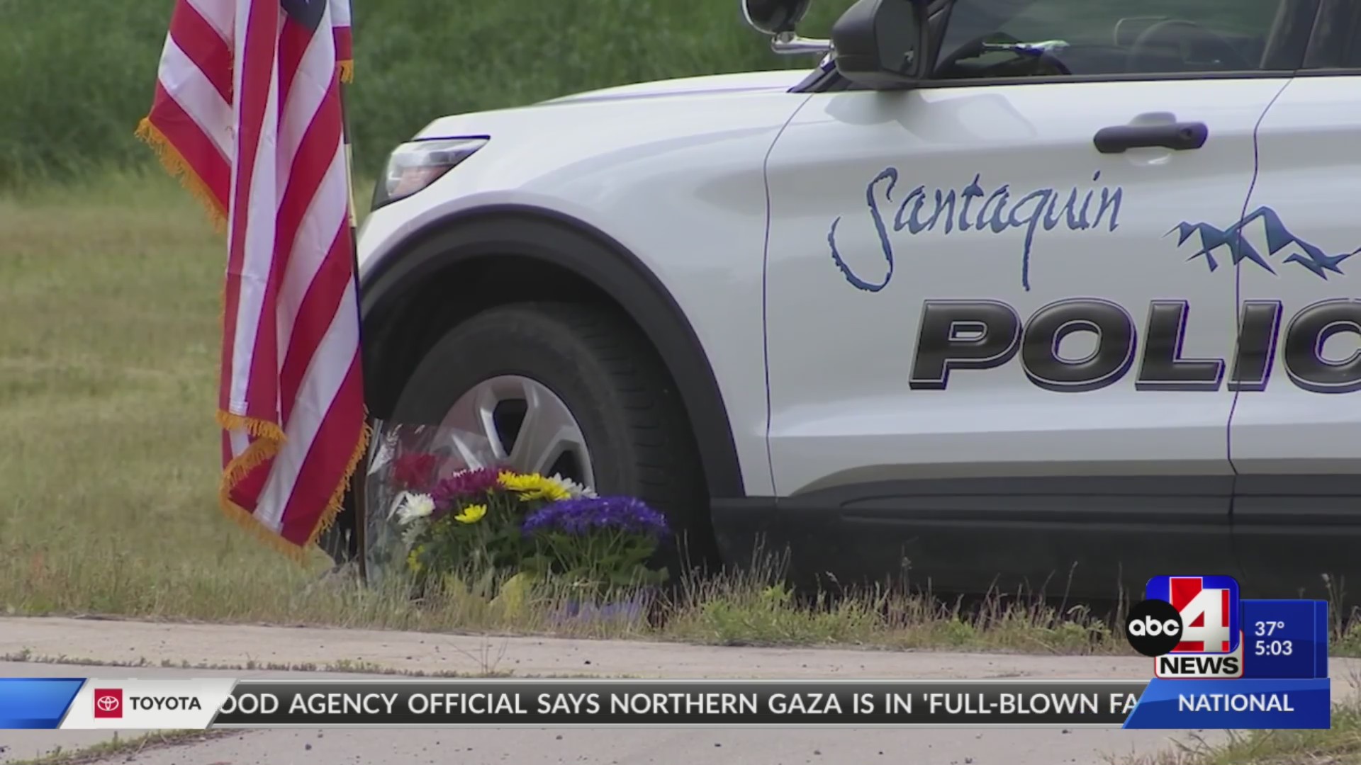 Utah leaders and community members honor fallen Santaquin officer ...