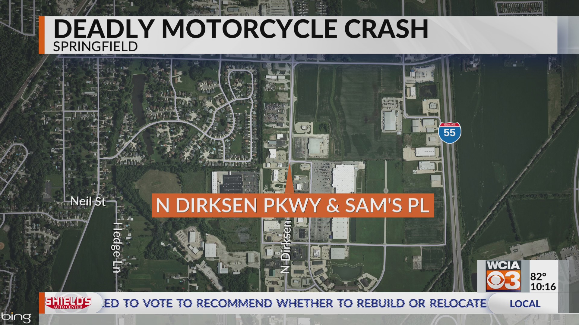 UPDATE: Coroner identifies motorcyclist killed in Springfield crash – WCIA.com