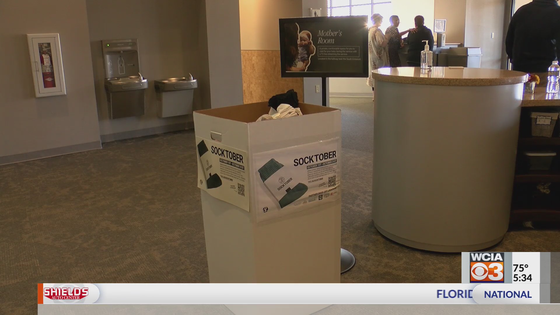 Central IL church hopes for record-breaking sock donations – WCIA.com