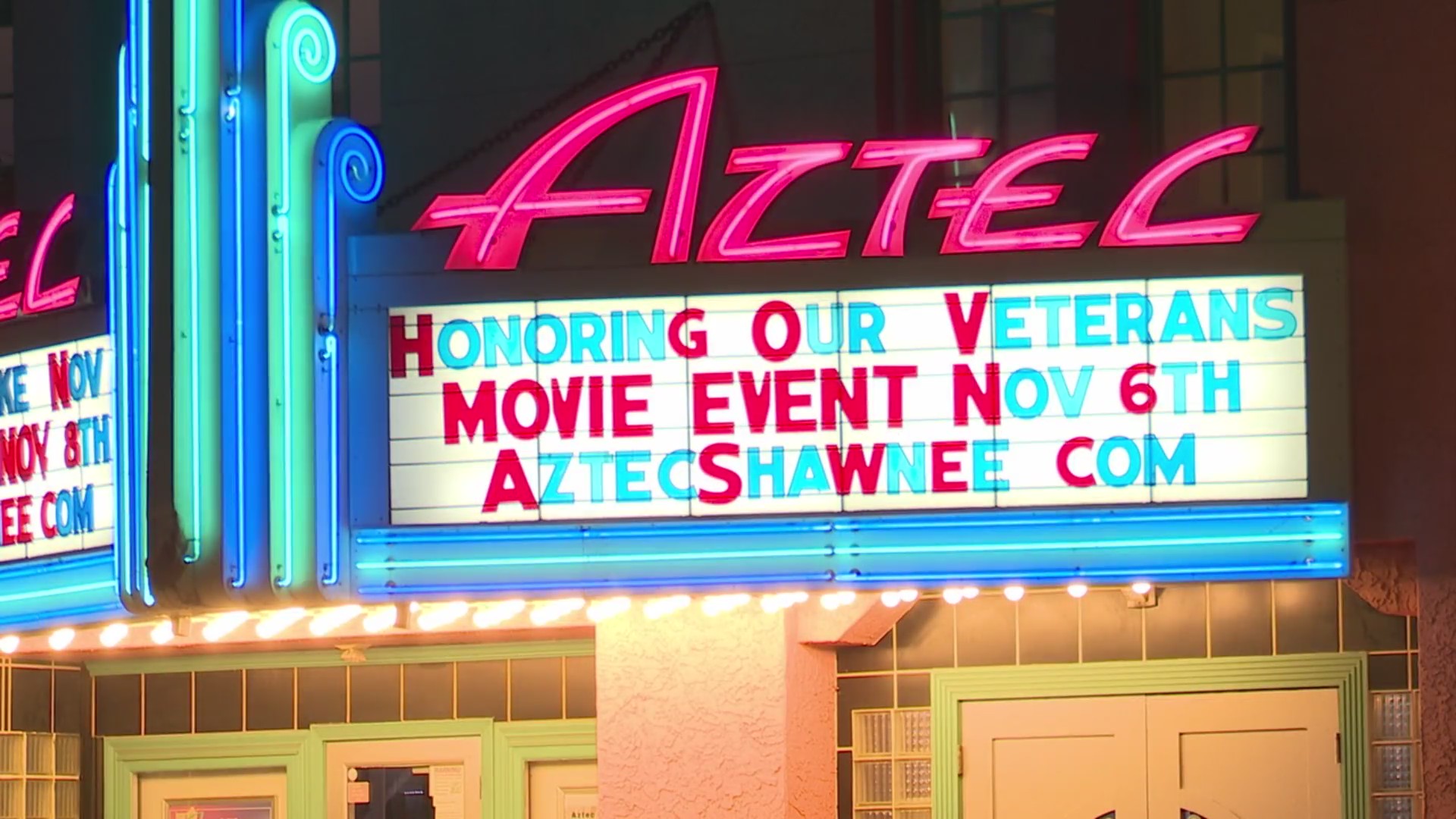Aztec Theater in Shawnee hosts free movie night for local veterans ...