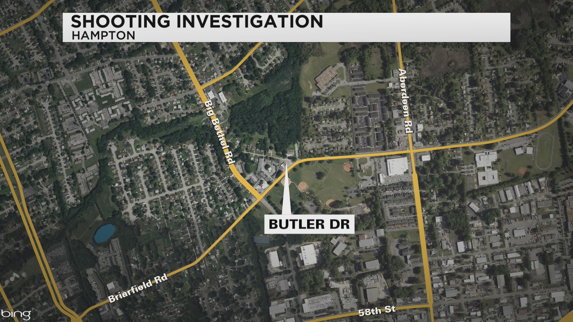 Police: 1 injured in shooting on Butler Dr. in Hampton – WAVY.com