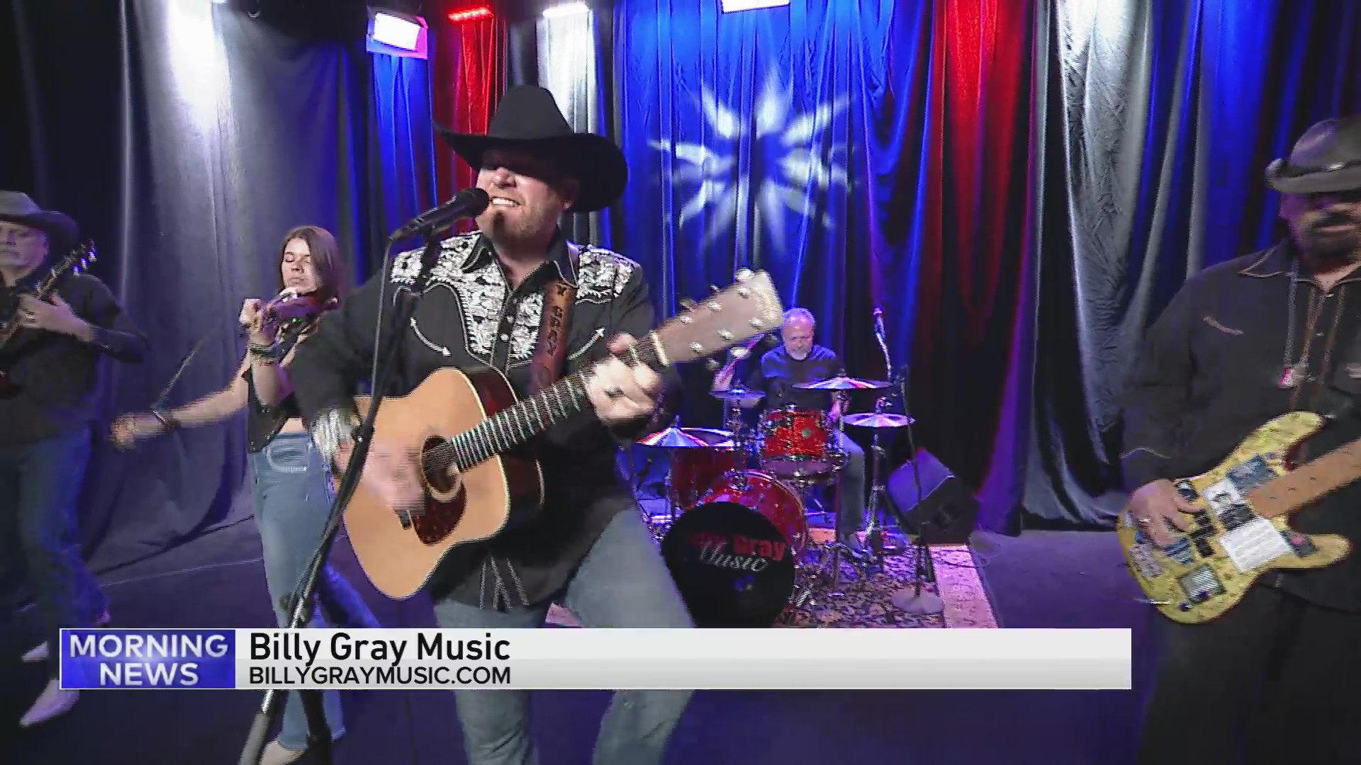 Billy Gray Music performs LIVE – WGN-TV