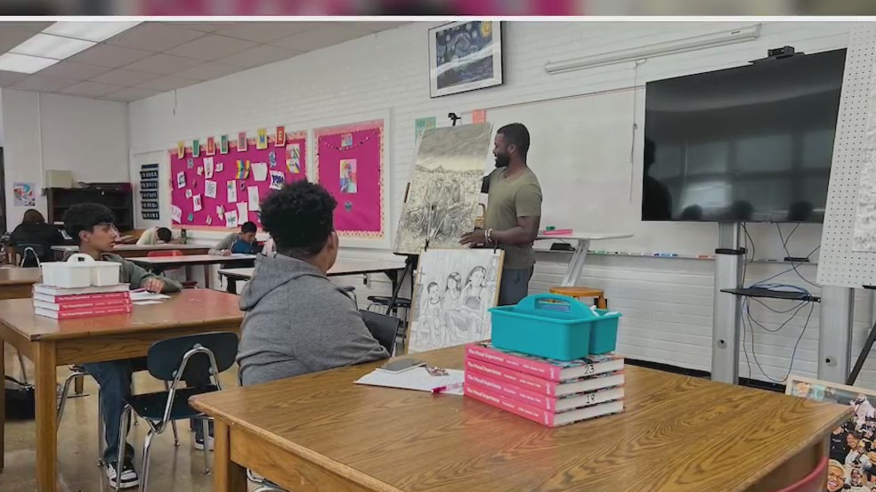 Lexington artist believes everyone has a talent inside them – FOX8 WGHP