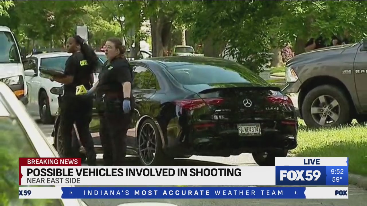 Possible vehicles involved in shooting on the near east side – WTTV ...