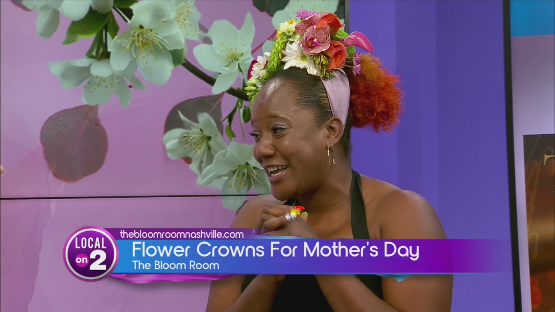 The Bloom Room: Flower Crowns! – WKRN News 2