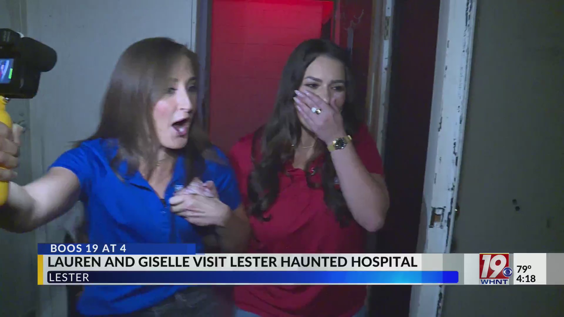 Lauren and Giselle Visit Lester Haunted Hospital | October 10, 2024 ...