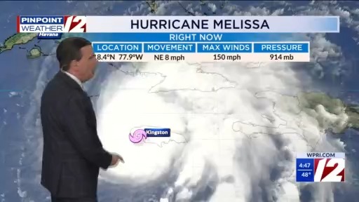 WPRI 12 Weather Now 10/28/25. Tracking Melissa – WPRI.com