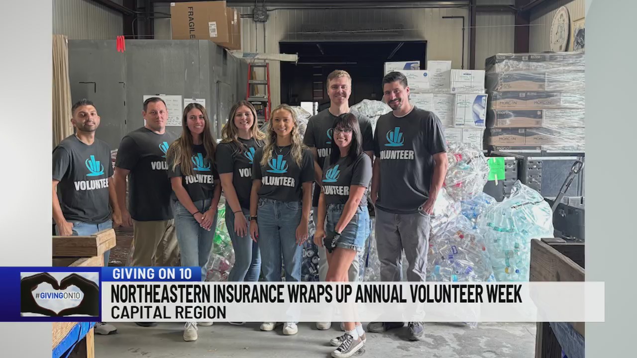 Northeastern insurance finishes annual Volunteer Week – NEWS10 ABC