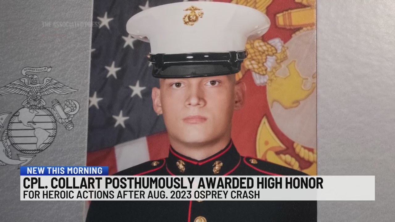 CPL. Collart posthumously awarded high honor – NEWS10 ABC