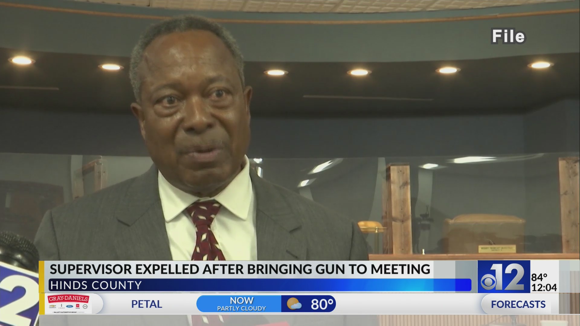 Hinds County supervisor speaks out after being expelled from meeting – WJTV