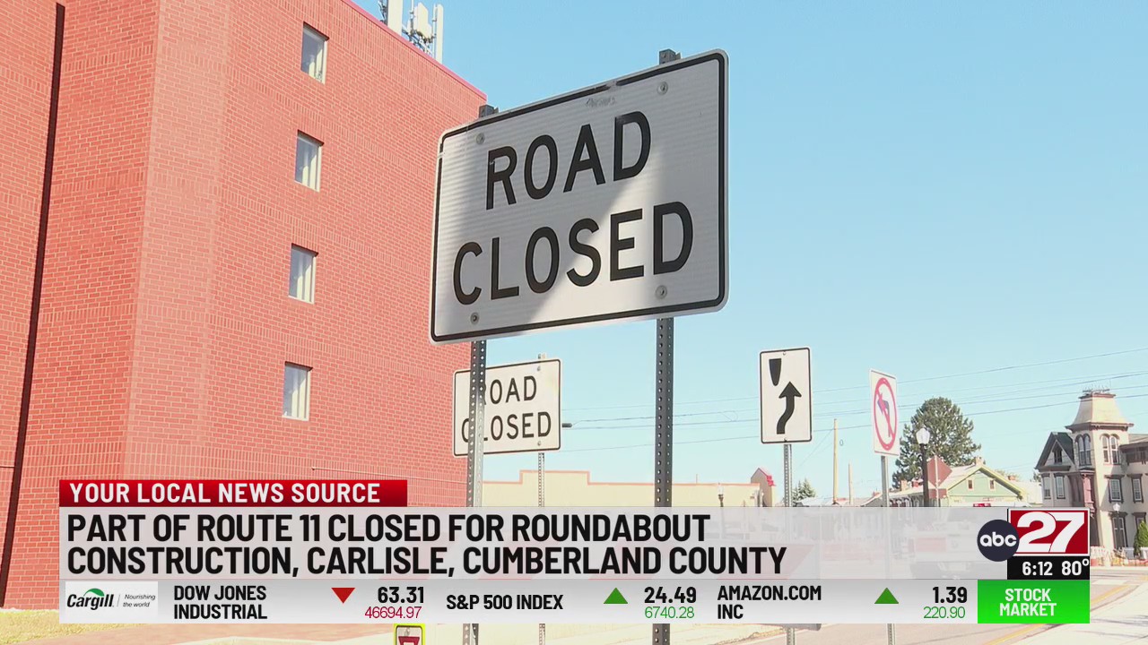 PennDOT building new roundabout in Carlisle – ABC27