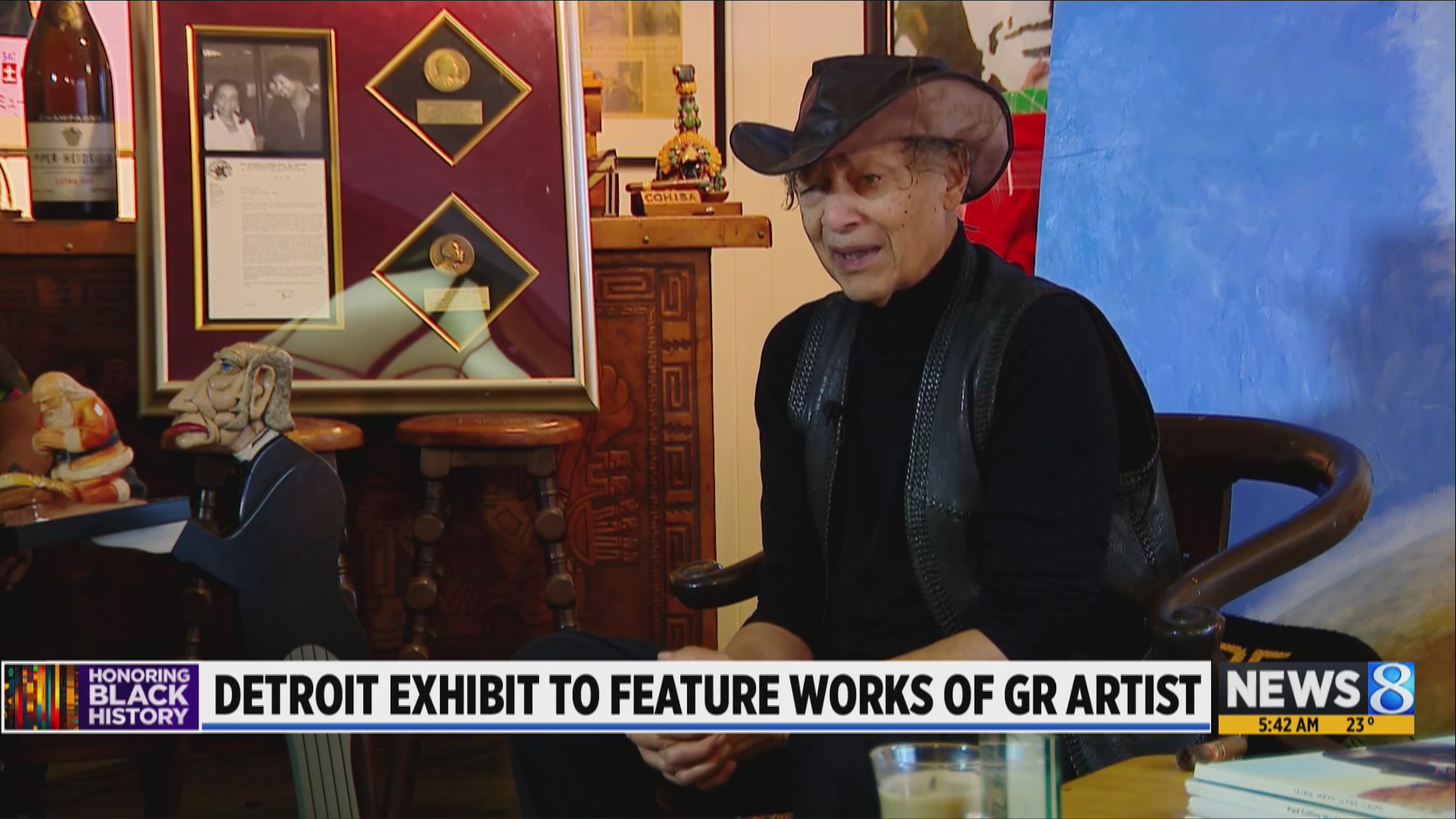 Paul Collins exhibit on display at Wright Museum in Detroit – WOODTV.com