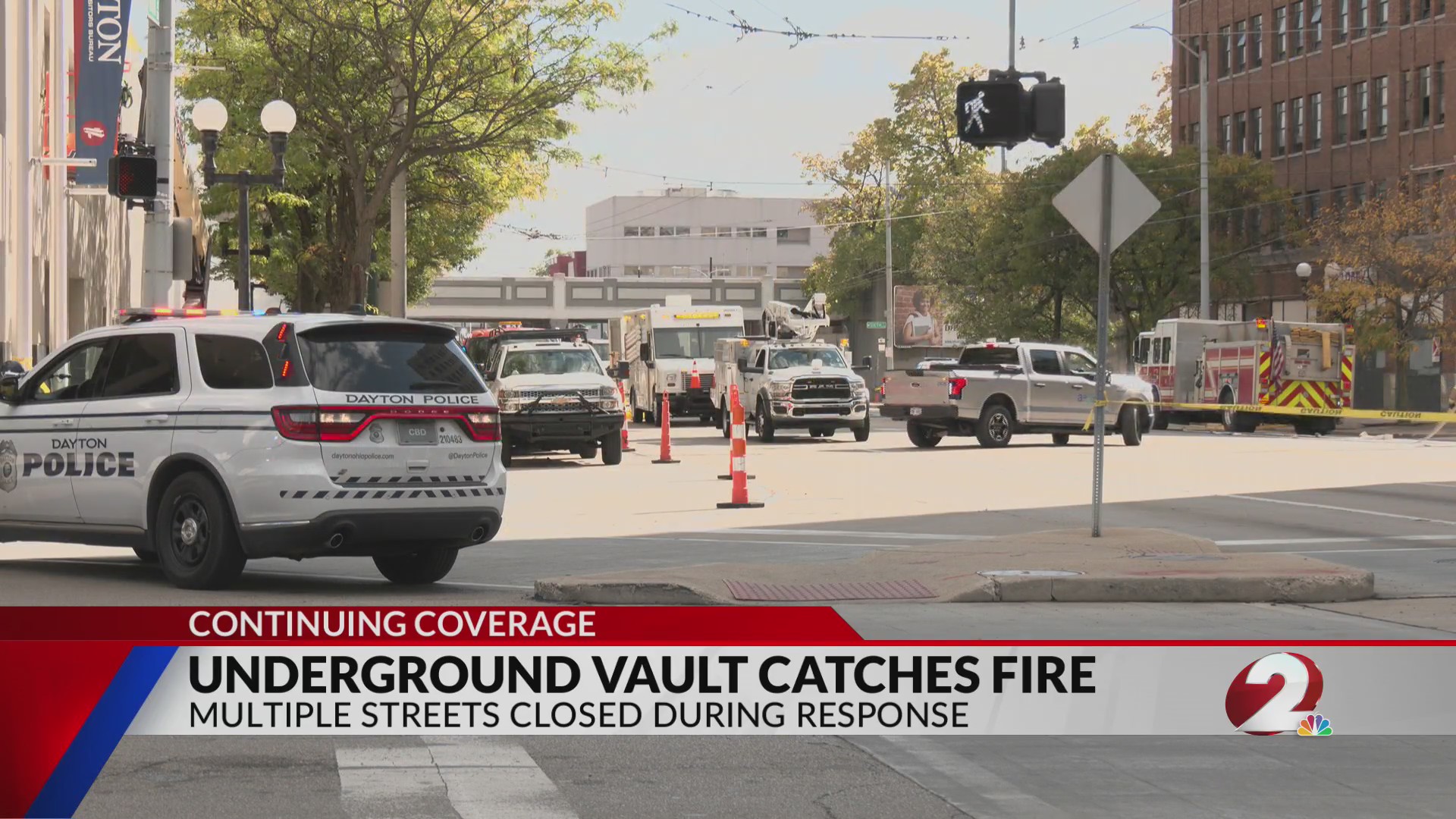 Underground electrical fire downtown caused evacuations, road closures ...