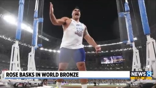 Alex Rose basks in World Bronze – KLRT – FOX16.com