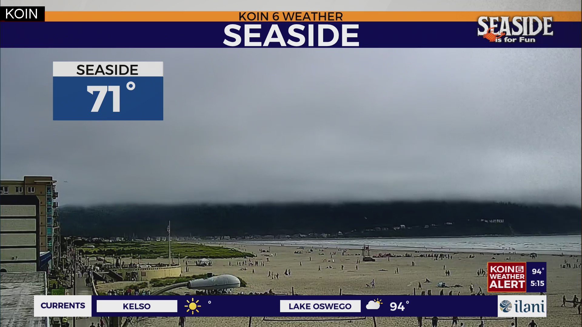 Seaside Weather Cam – KOIN.com