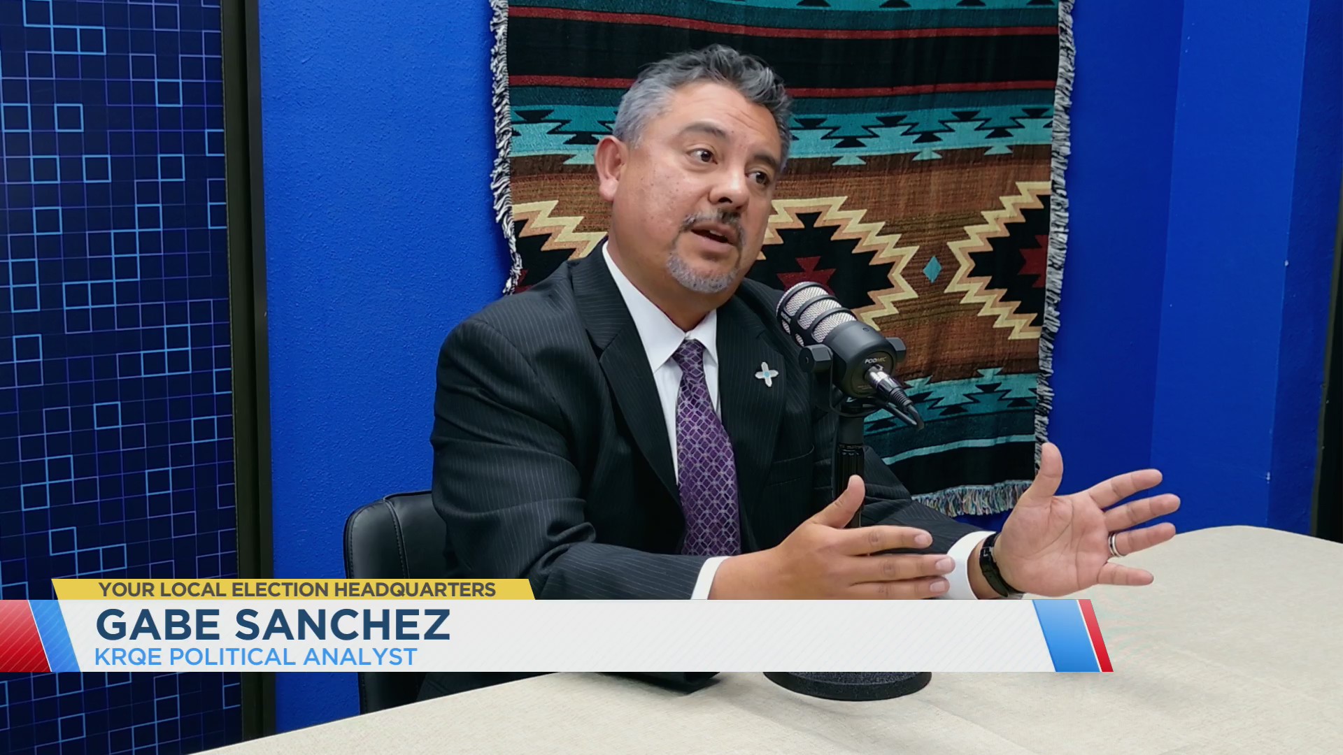 KRQE Political Analyst Gabe Sanchez discusses defining race between ...