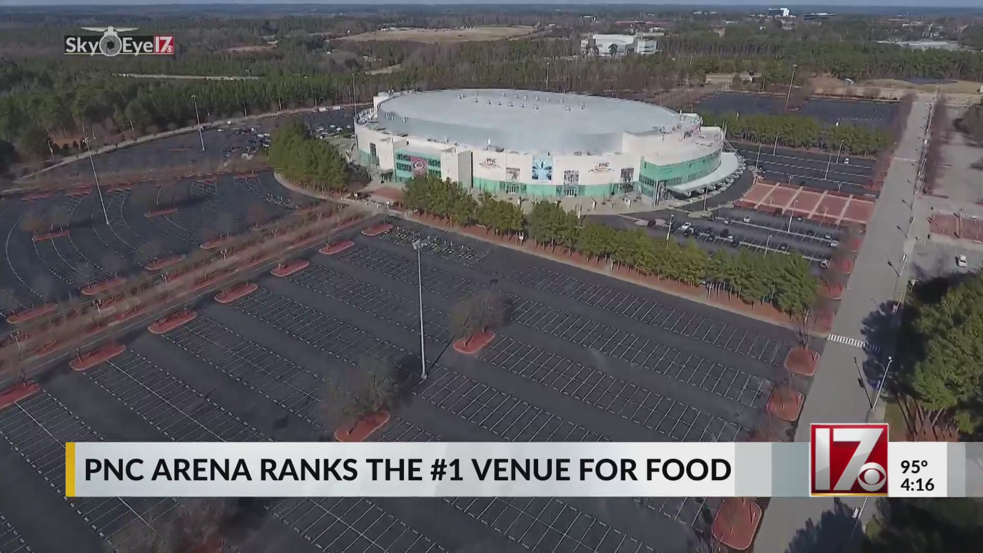 Study ranks PNC Arena as #1 food venue in the NHL – CBS17.com