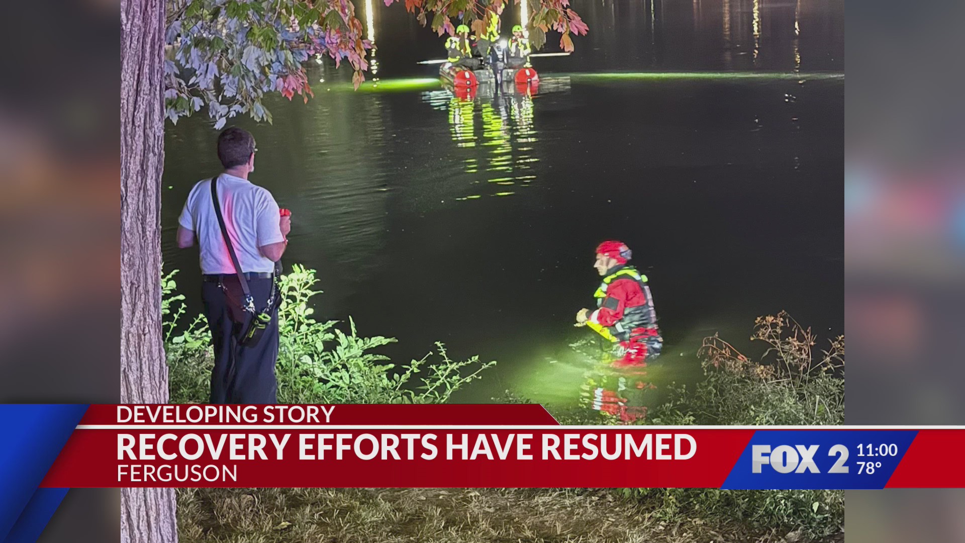 Recovery effort continues in Ferguson lake – FOX 2