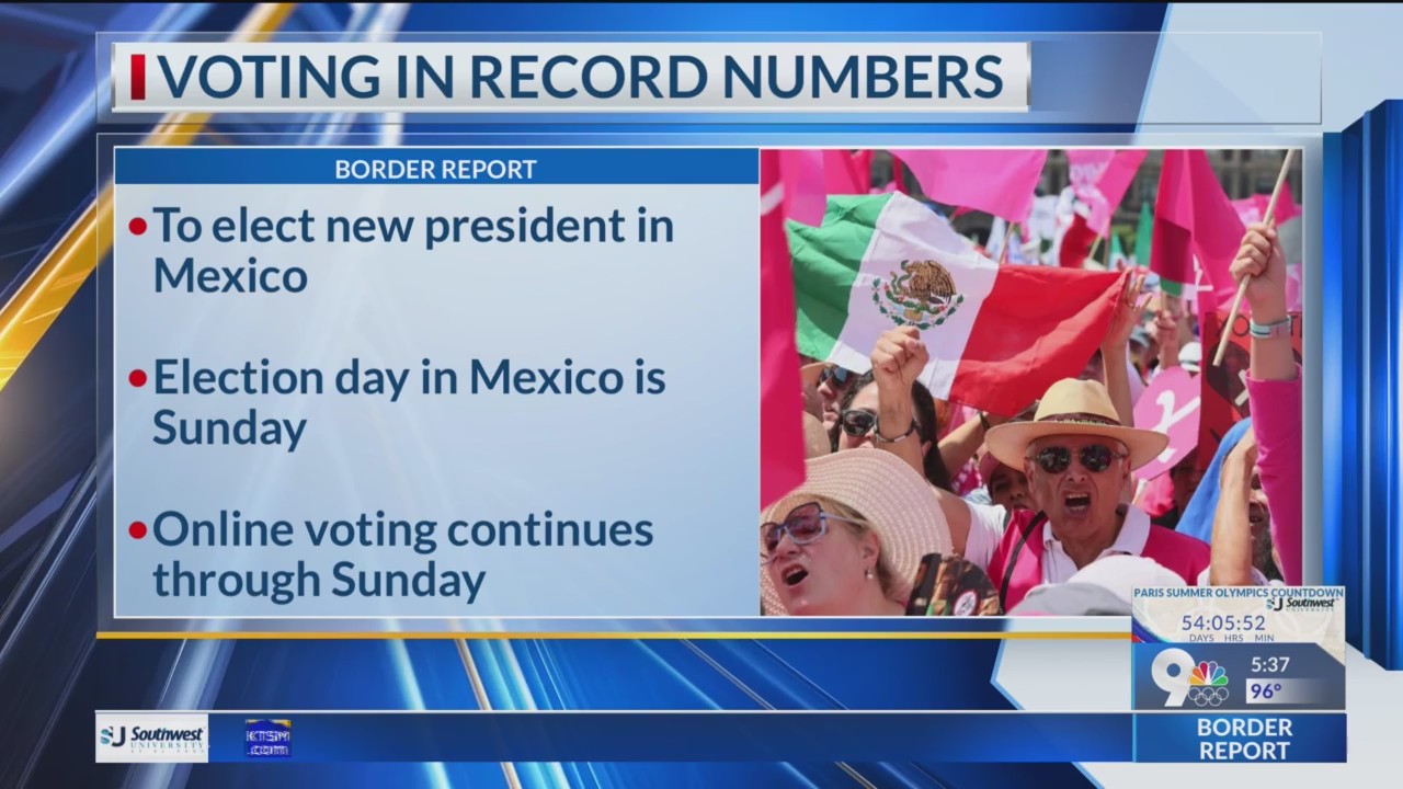 Mexico votes in an election likely to choose first female president ...