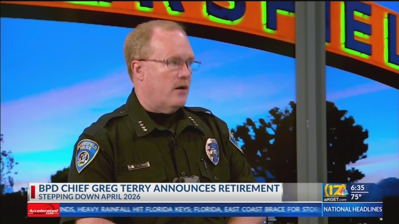 BPD Chief Terry announces retirement – KGET 17 News