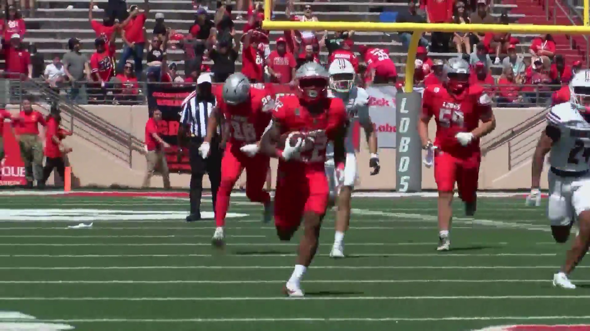Lobo football wins home opener in 4th quarter comeback – KRQE NEWS 13 ...