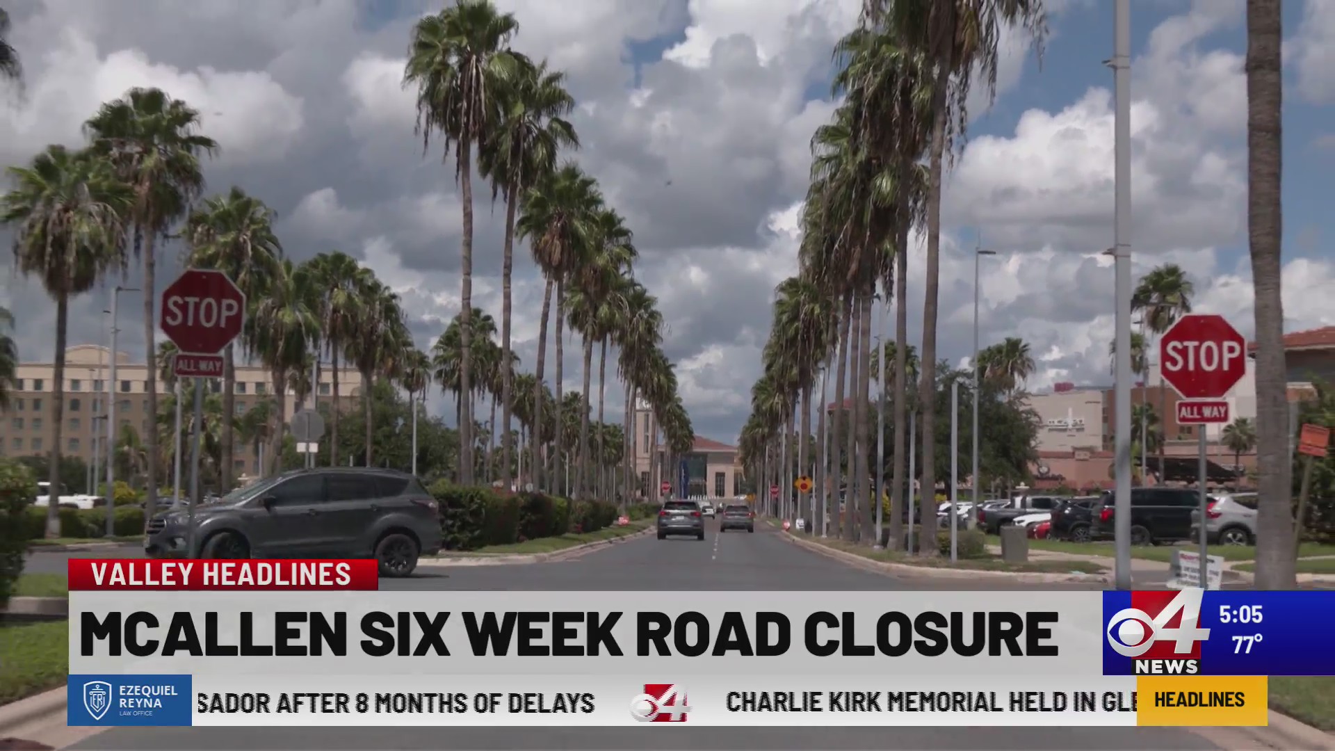 McAllen six week road closure – KVEO-TV