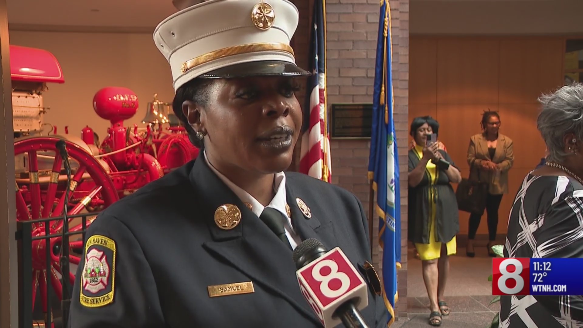 New Haven swears in 1st female assistant fire chief – WTNH.com