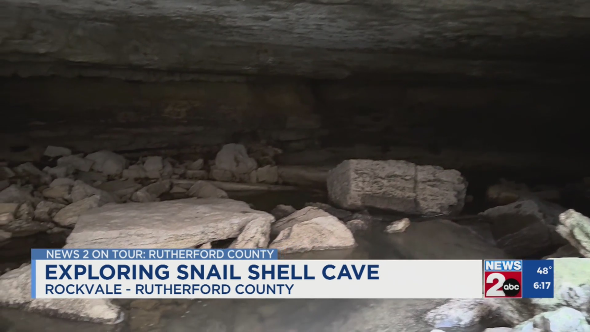 Exploring Snail Shell Cave in Rockvale, TN – WKRN News 2