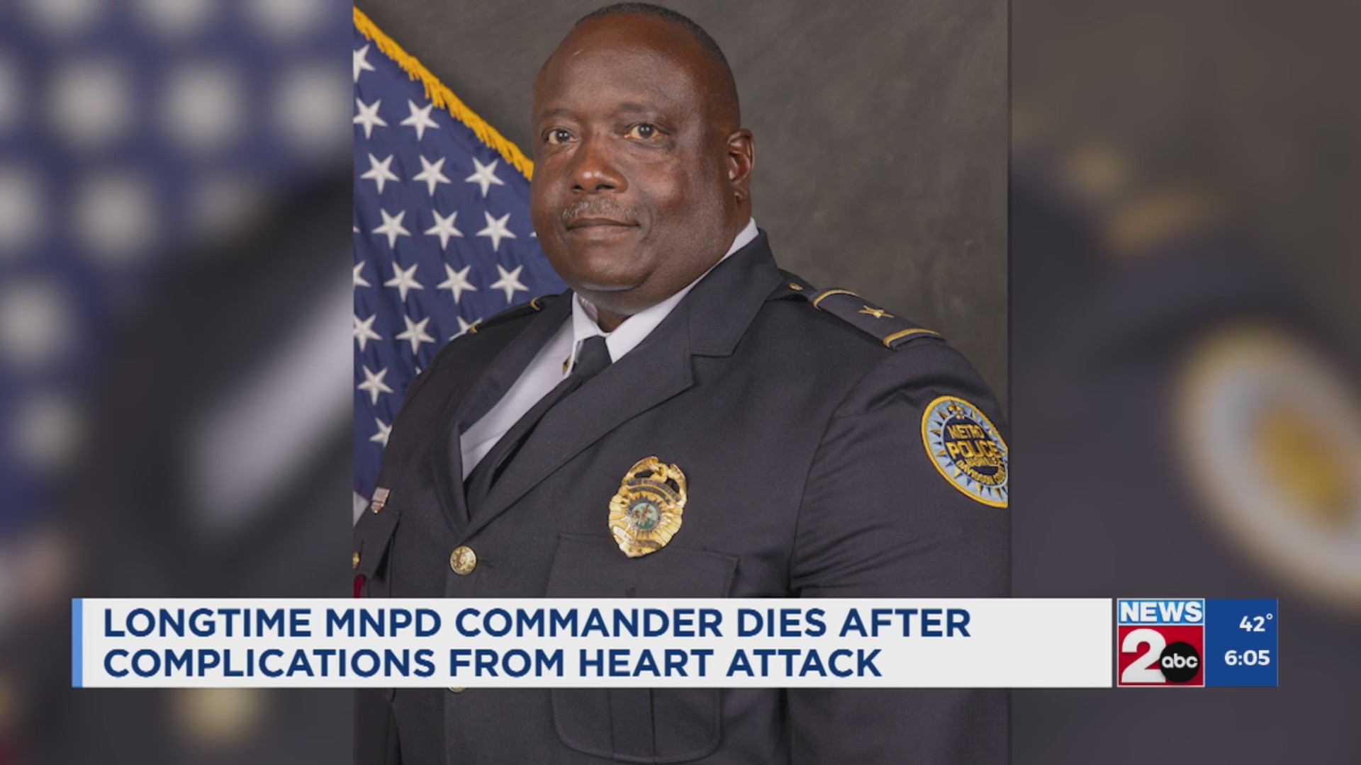 MNPD North Precinct Commander Anthony McClain dies at 53 – WKRN News 2