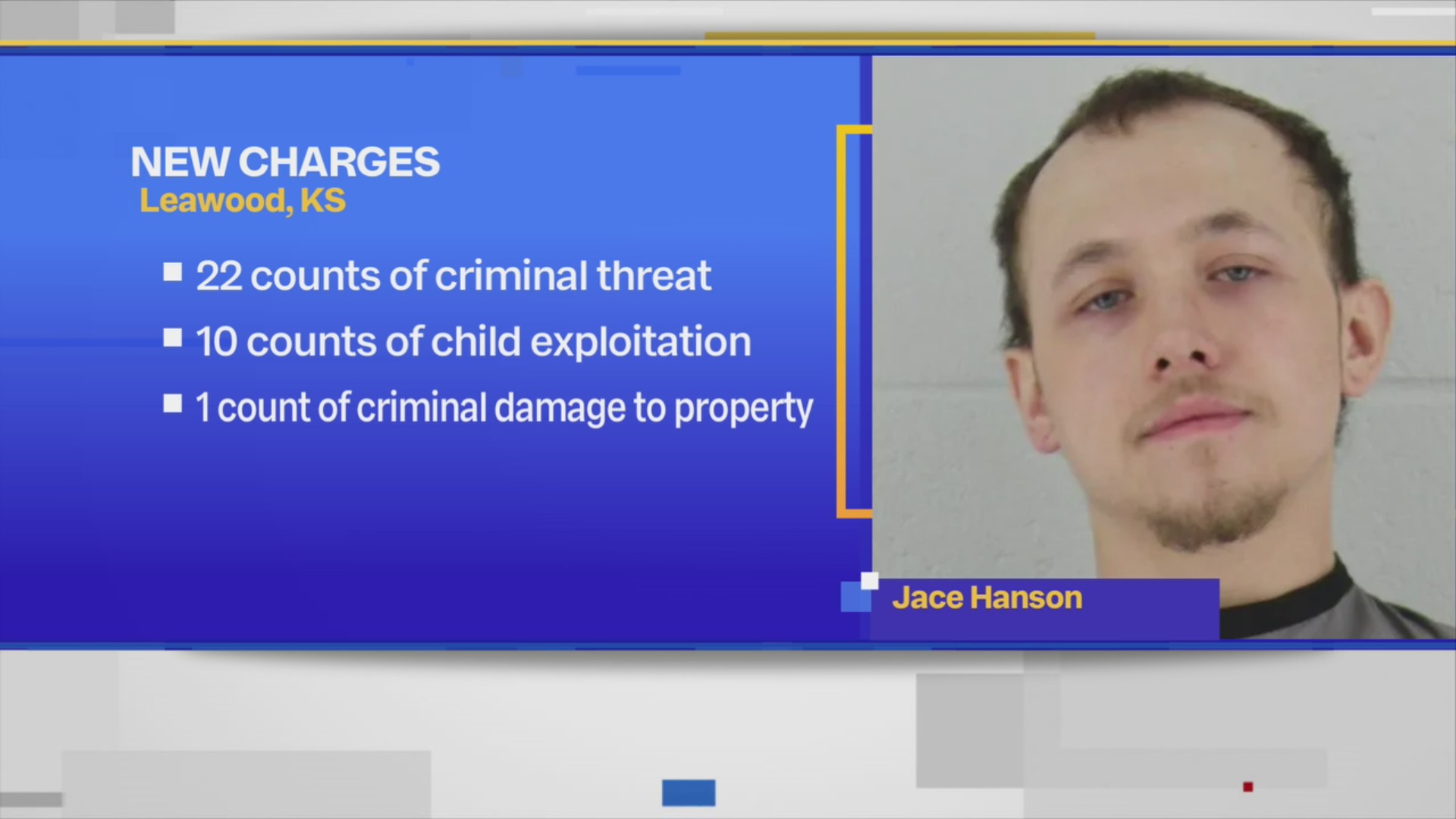Hereford House suspect Jace Hanson facing 32 new charges – FOX 4 Kansas ...