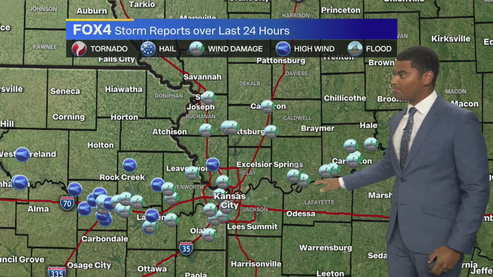 Rain is mainly done – FOX 4 Kansas City WDAF-TV | News, Weather, Sports