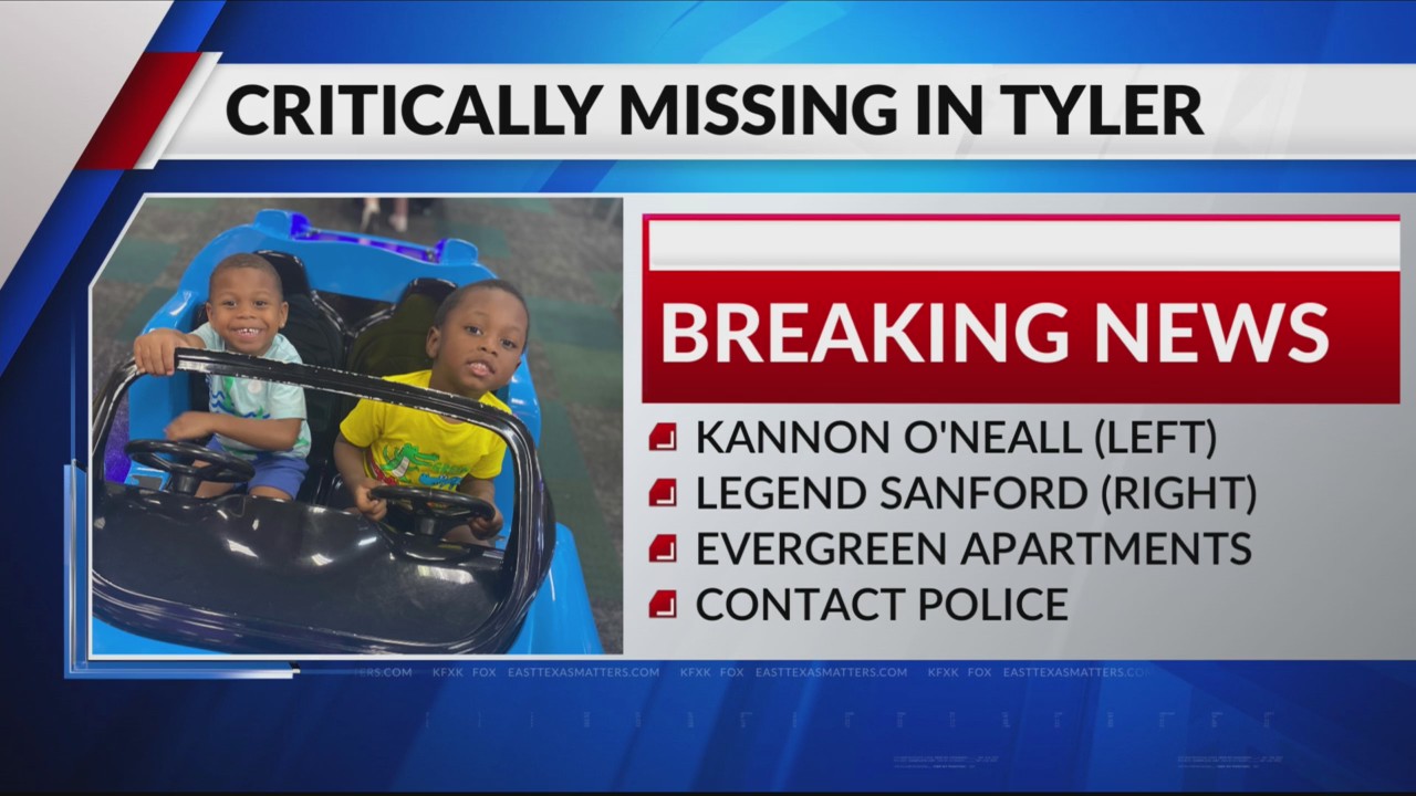 Tyler Police searching for missing boys – KXAN Austin
