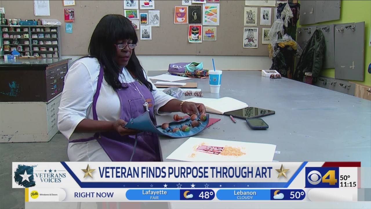 Veteran finds purpose through art – WTTV CBS4Indy