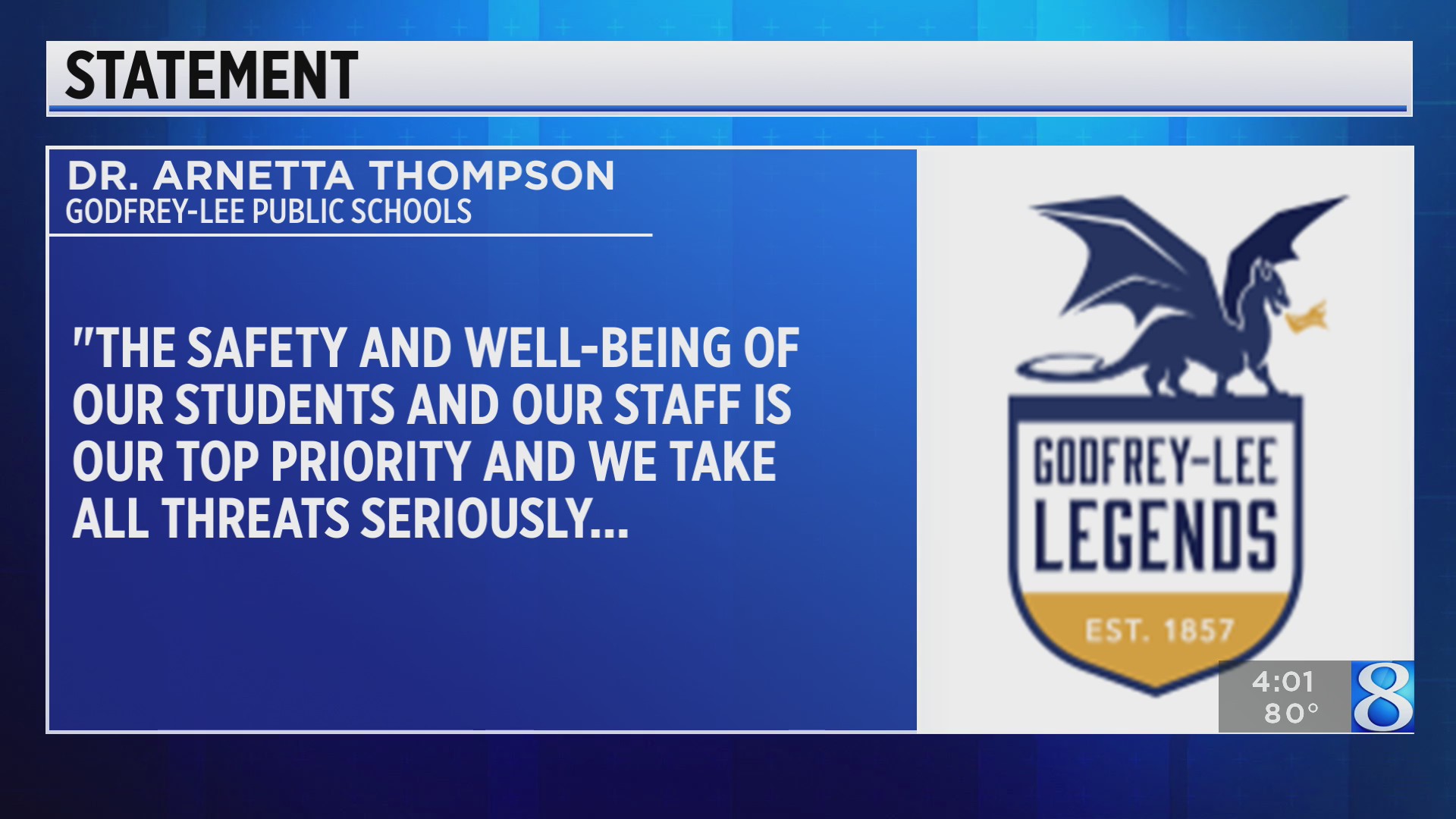 Godfrey-Lee Public Schools closed Monday due to threat – WOODTV.com