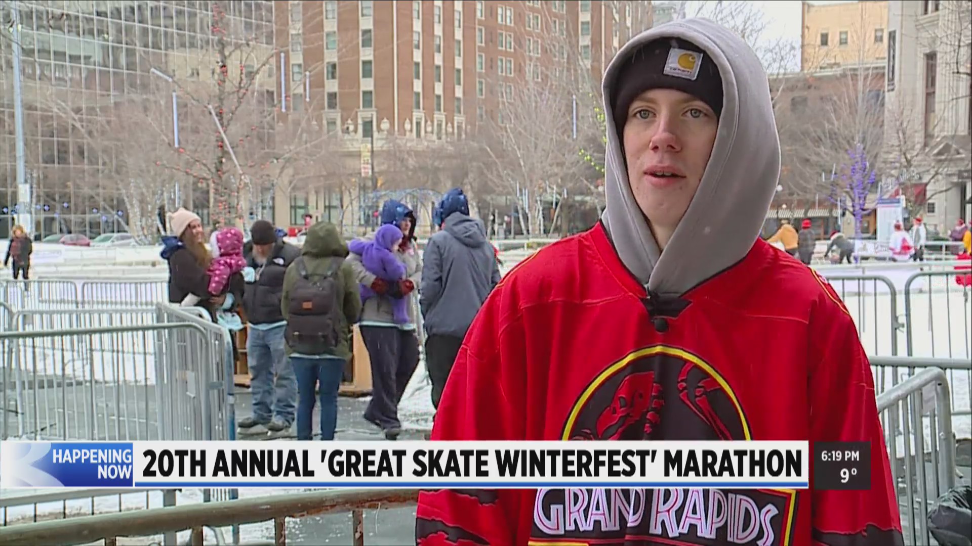 Skaters enjoy Great Skate Winterfest amid cold temperatures – WOODTV.com