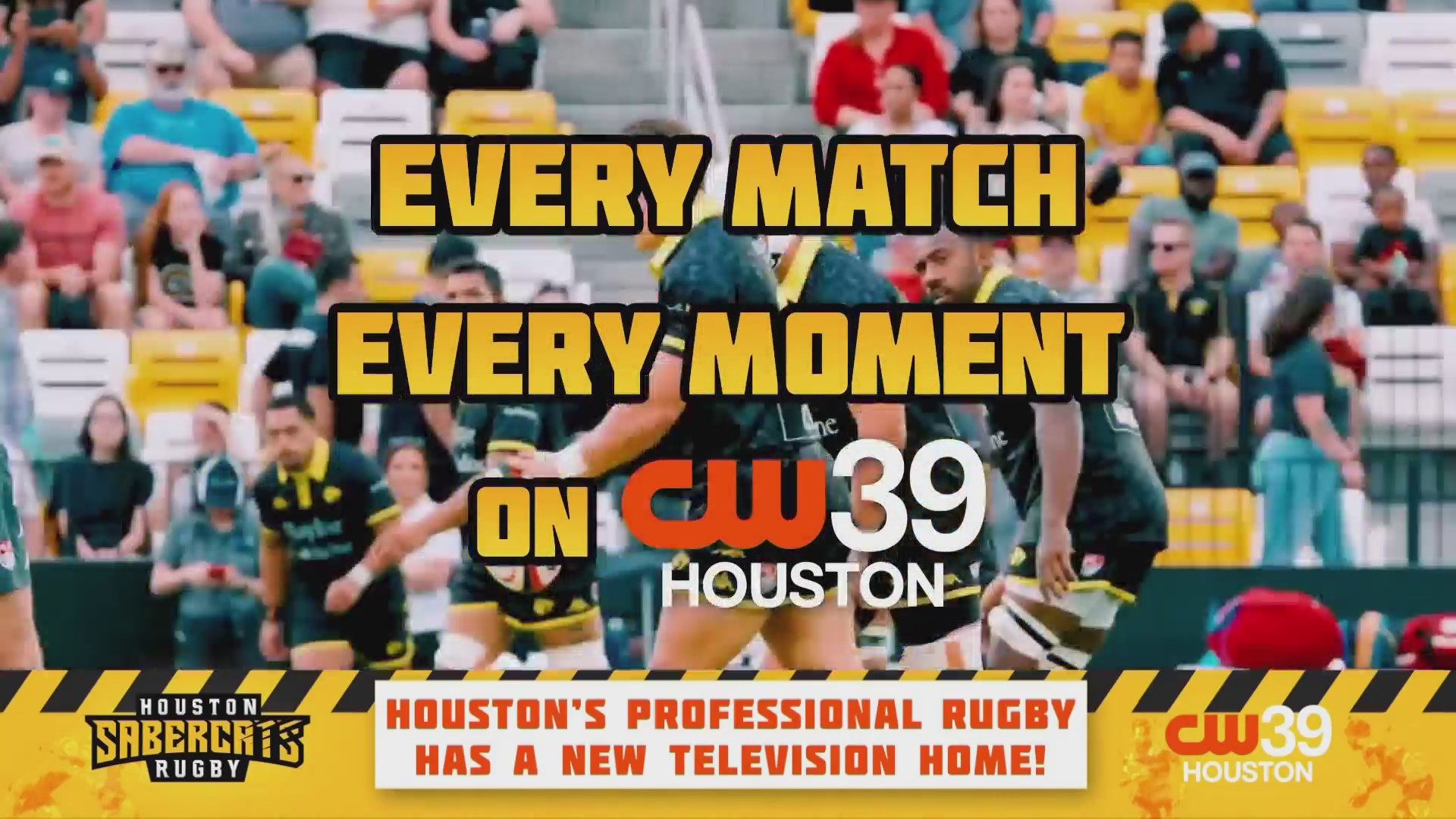 EXCLUSIVE: Watch your Houston Sabercats LIVE in 2025 ONLY on CW39 ...