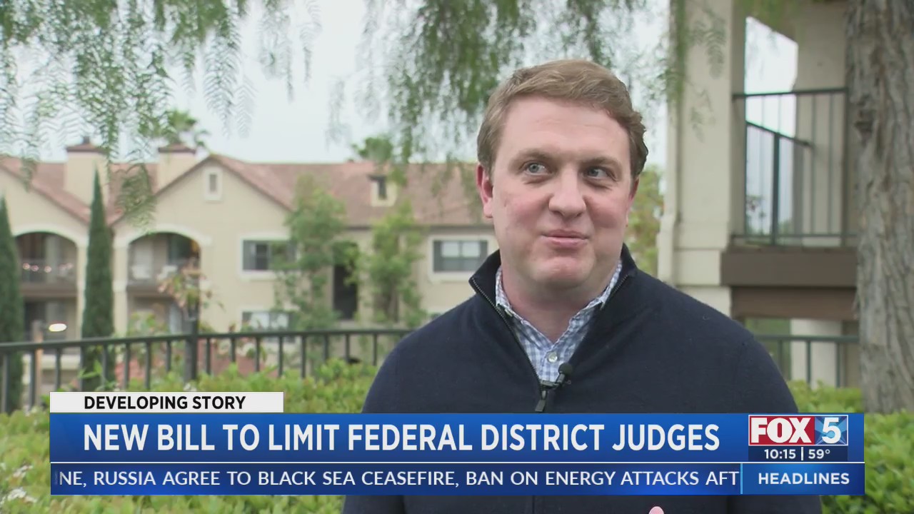 New bill to limit federal district judges – FOX 5 San Diego & KUSI News