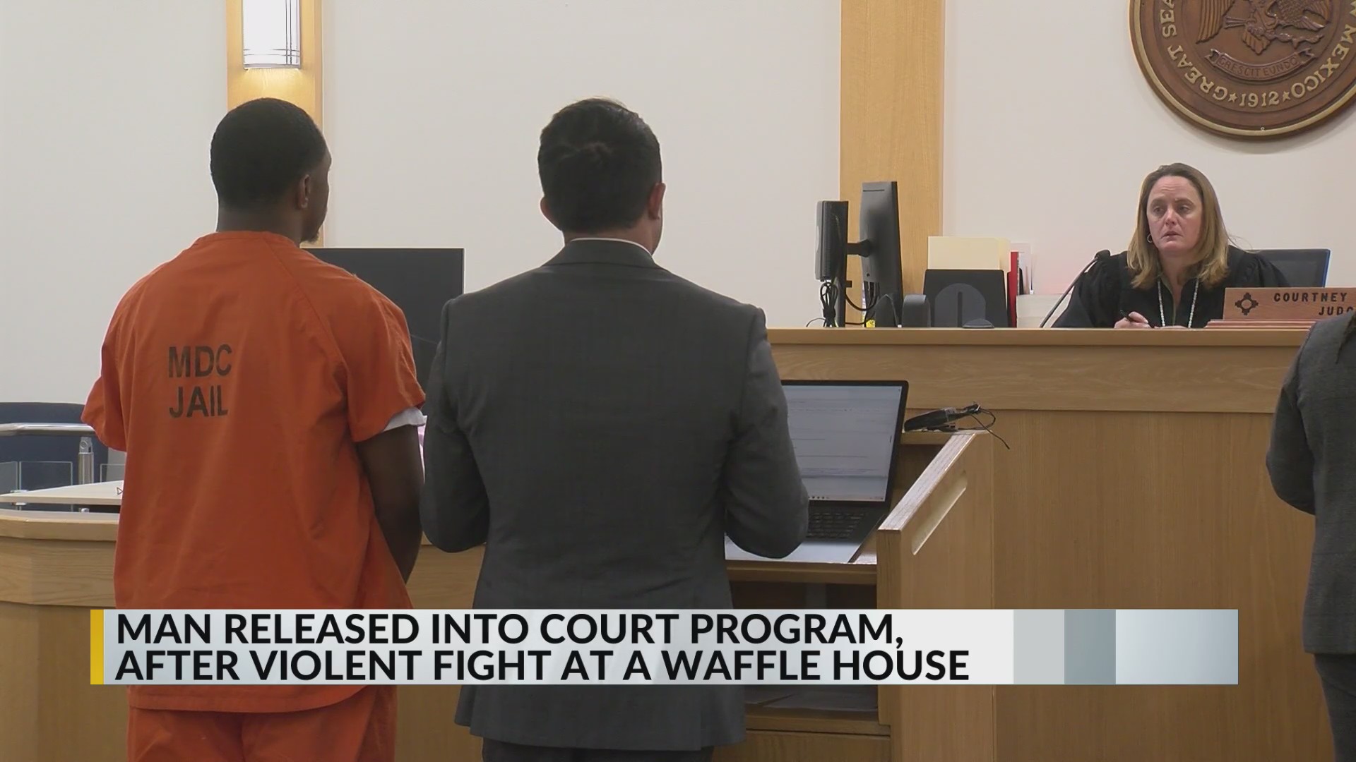 Man involved in Waffle House fight released into court program – KRQE NEWS 13 – Breaking News ...