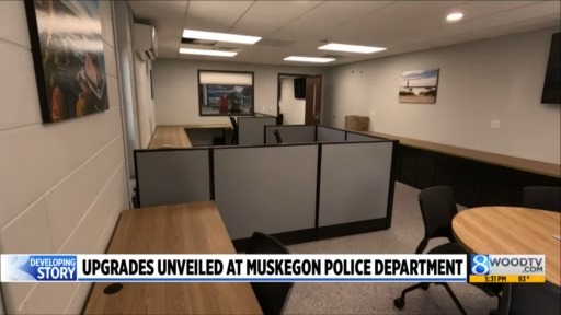 Upgrades unveiled at Muskegon Police Department – WOODTV.com