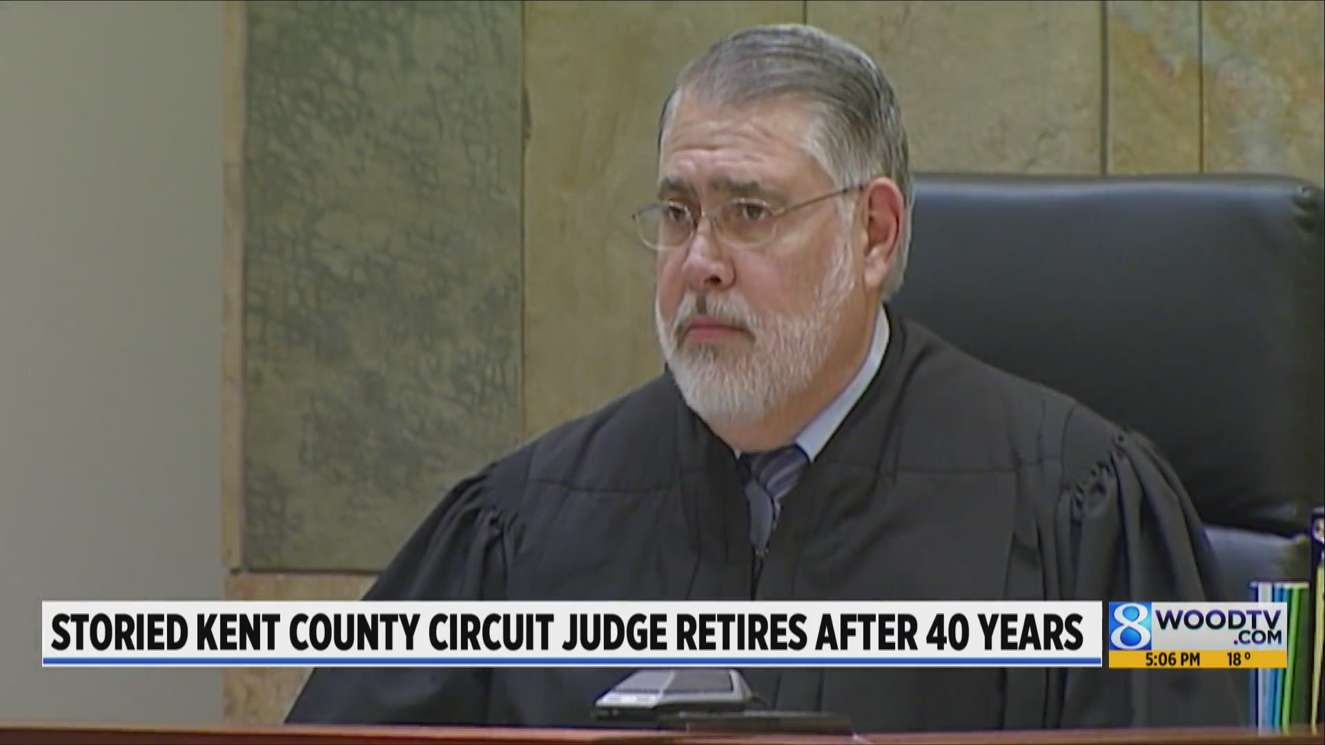 Storied Kent County Circuit judge retires after 40 years – WOODTV.com