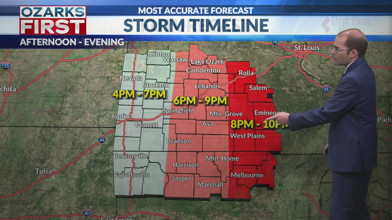 Midday update: Significant severe weather still expected today – KOLR ...