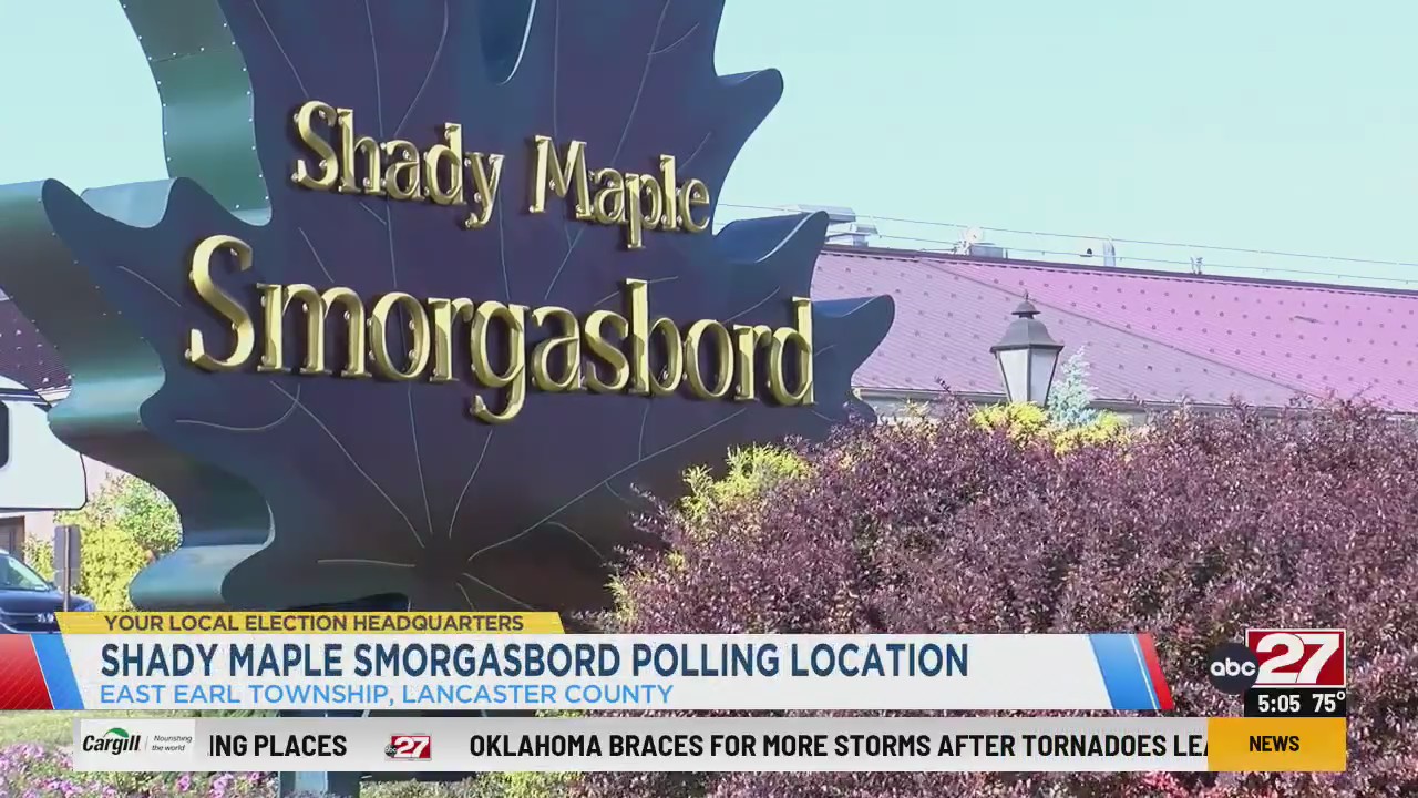 Shady Maple Smorgasbord polling location – who13.com