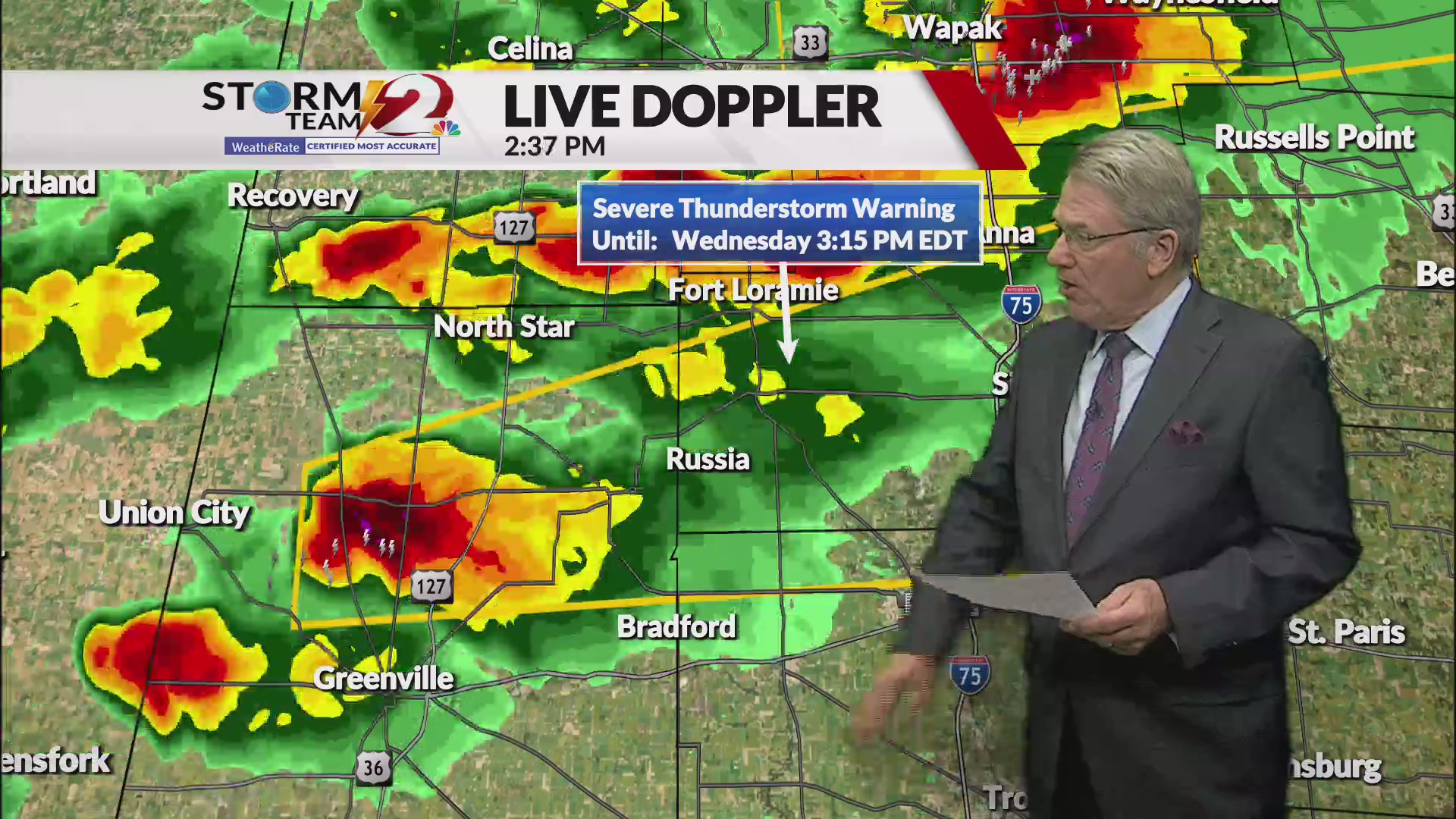 Severe Thunderstorm Warning expanded for Miami Valley [2:40 p.m. update ...