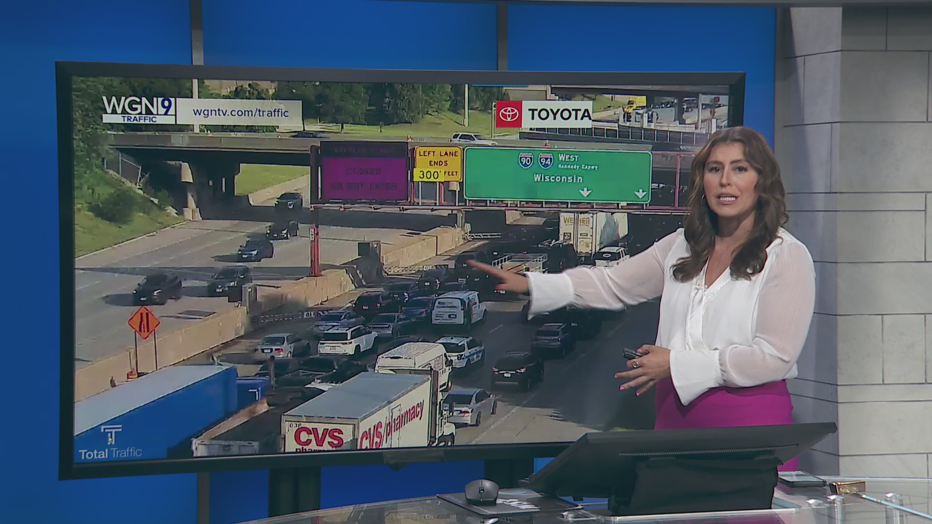 Driver killed after refrigerated semi rolls over on Kennedy Expressway, ISP says all lanes have ...