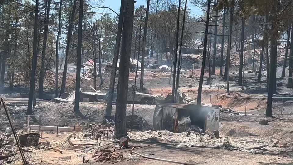 Fire devastation in Ruidoso – KTSM 9 News